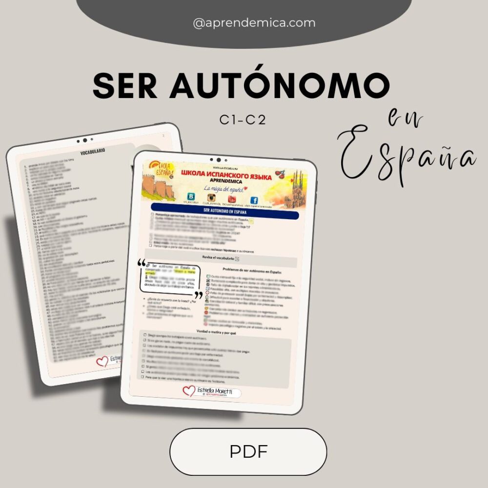 Ser autónomo [C1-C2] - Aprendemica